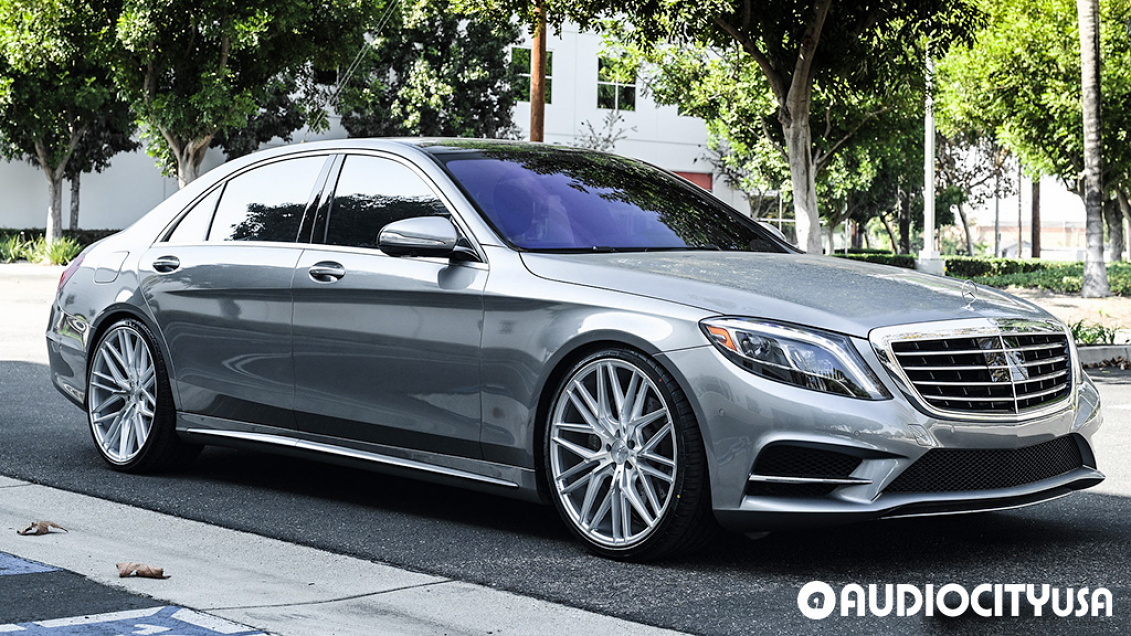 2015 Mercedes-Benz S-Class on 22" Road Force Wheels RF13 Silver ...