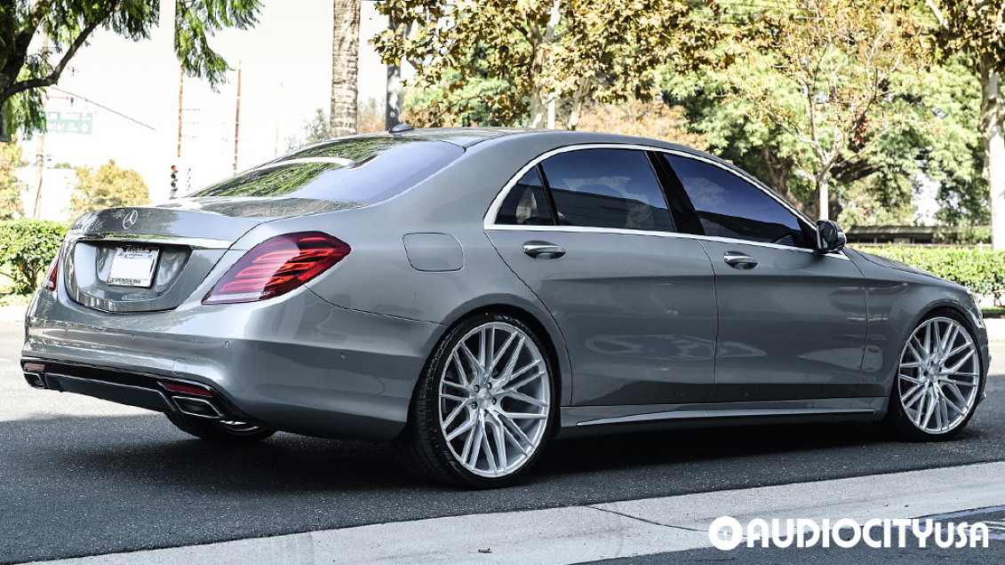 2015 Mercedes-Benz S-Class on 22" Road Force Wheels RF13 Silver ...
