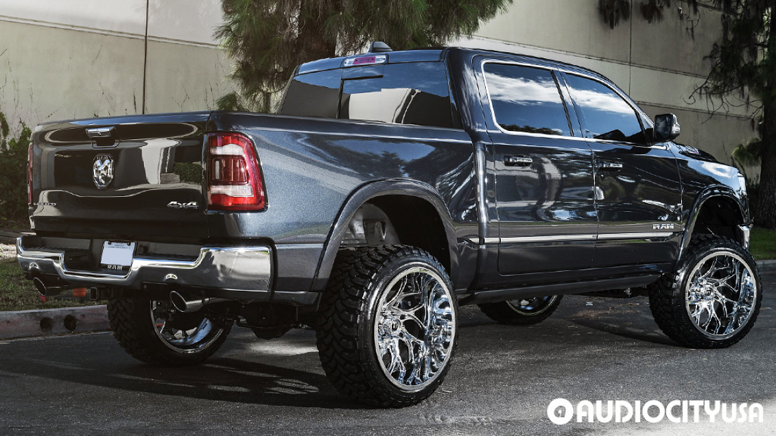 2021 RAM 1500 on 24" Fuel Off-Road Wheels D740 Runner Chrome | Gallery ...