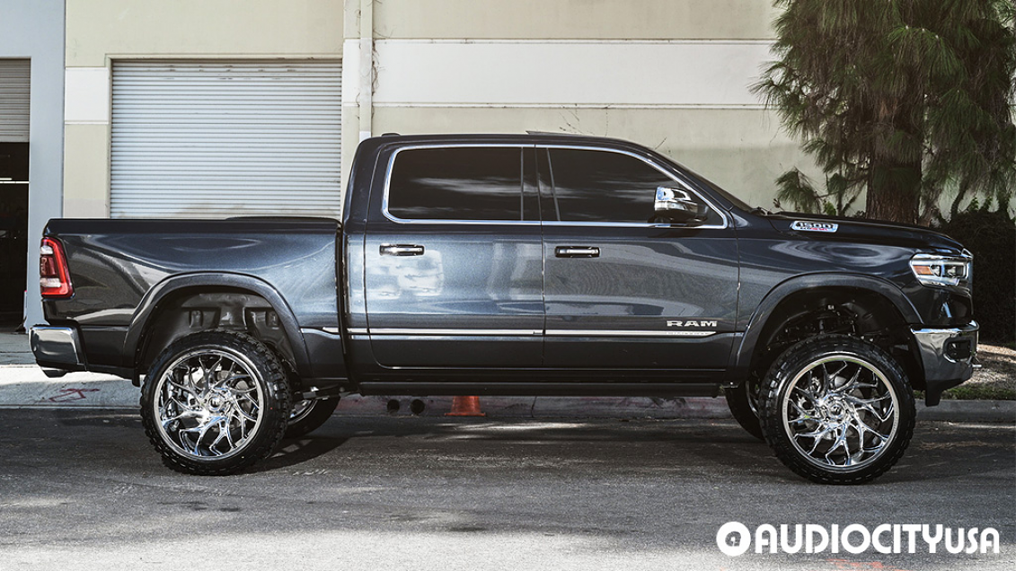 2021 RAM 1500 on 24" Fuel Off-Road Wheels D740 Runner Chrome | Gallery ...