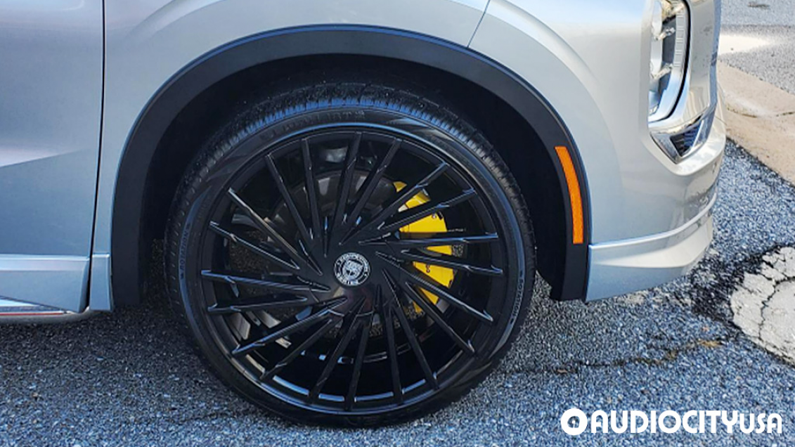 2022 Mitsubishi Outlander on 22" Lexani Wheels Wraith Gloss Black ...
