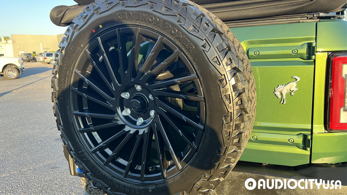 2022 Ford Bronco Lexani Wraith-XL 22 inch Wheels | Gallery | AudioCityUSA