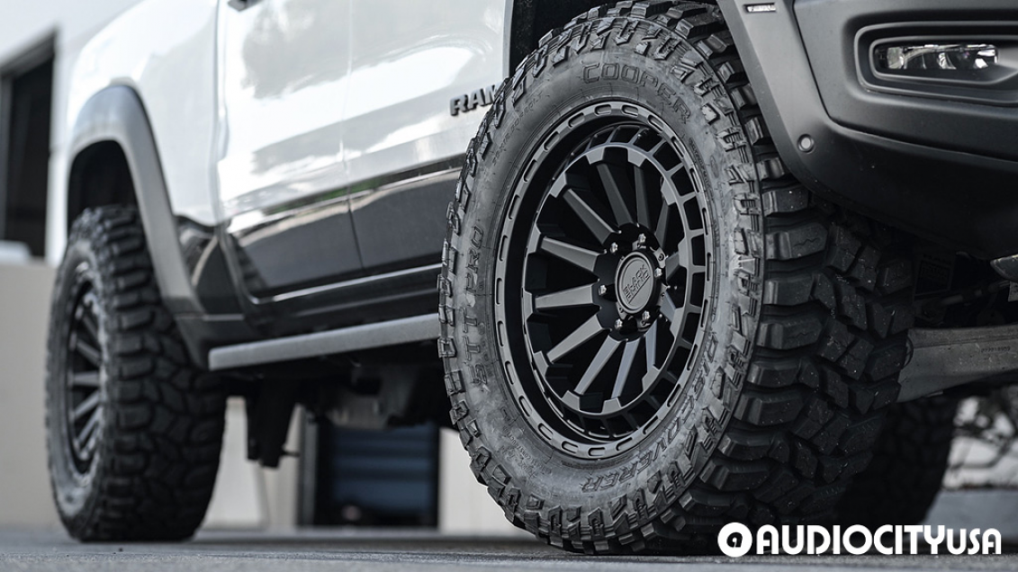 2022 RAM 1500 on 20" Black Rhino Wheels Raid Matte Black | Gallery ...