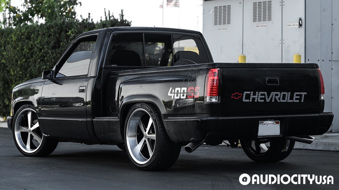 1988 Chevrolet C1500 on 22" American Racing Wheels VN701 Nova Gloss ...