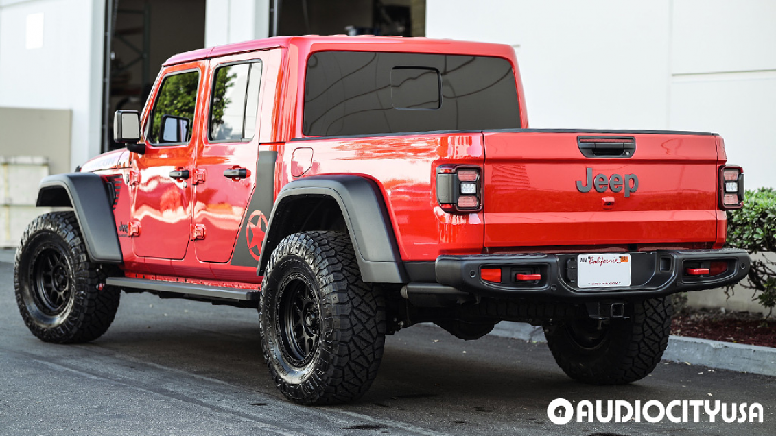 2022 Jeep Gladiator KMC KM544 Mesa 17 inch Wheels | Gallery | AudioCityUSA