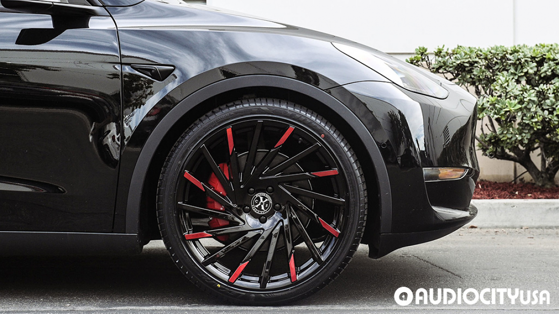 2022 Tesla Model Y Xcess X02 22 inch Wheels | Gallery | AudioCityUSA
