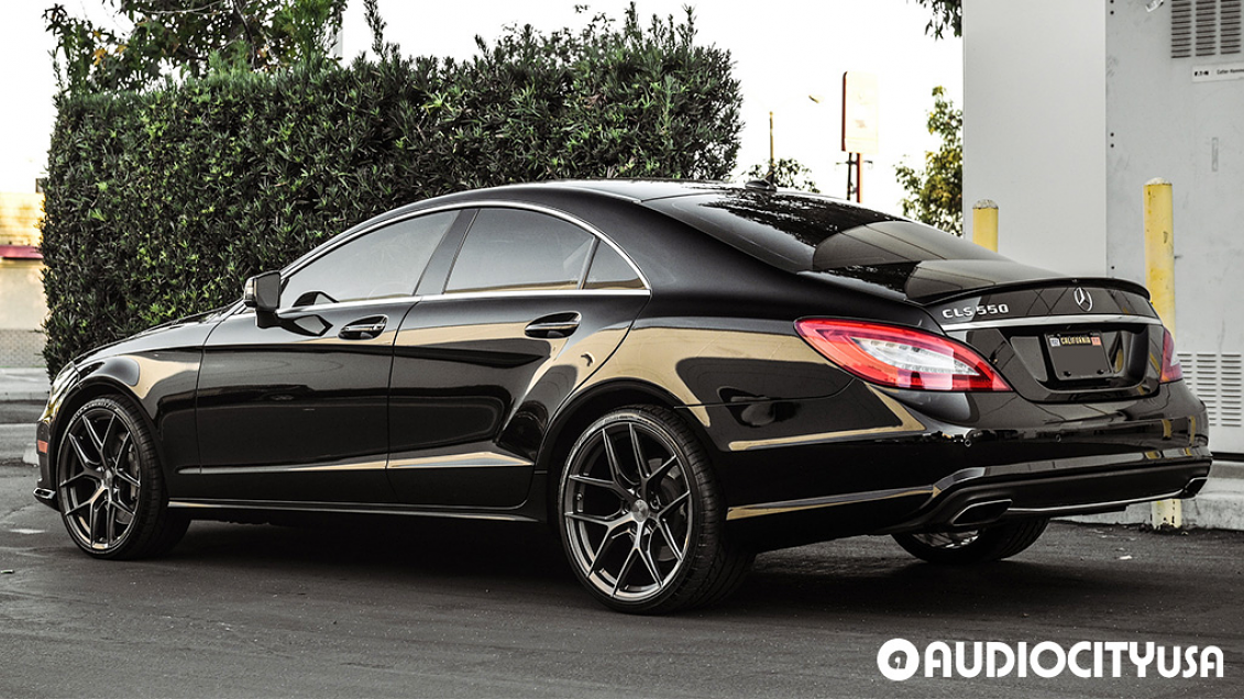 2015 Mercedes-Benz CLS-Class on 20" Avant Garde Wheels M580R Dark ...