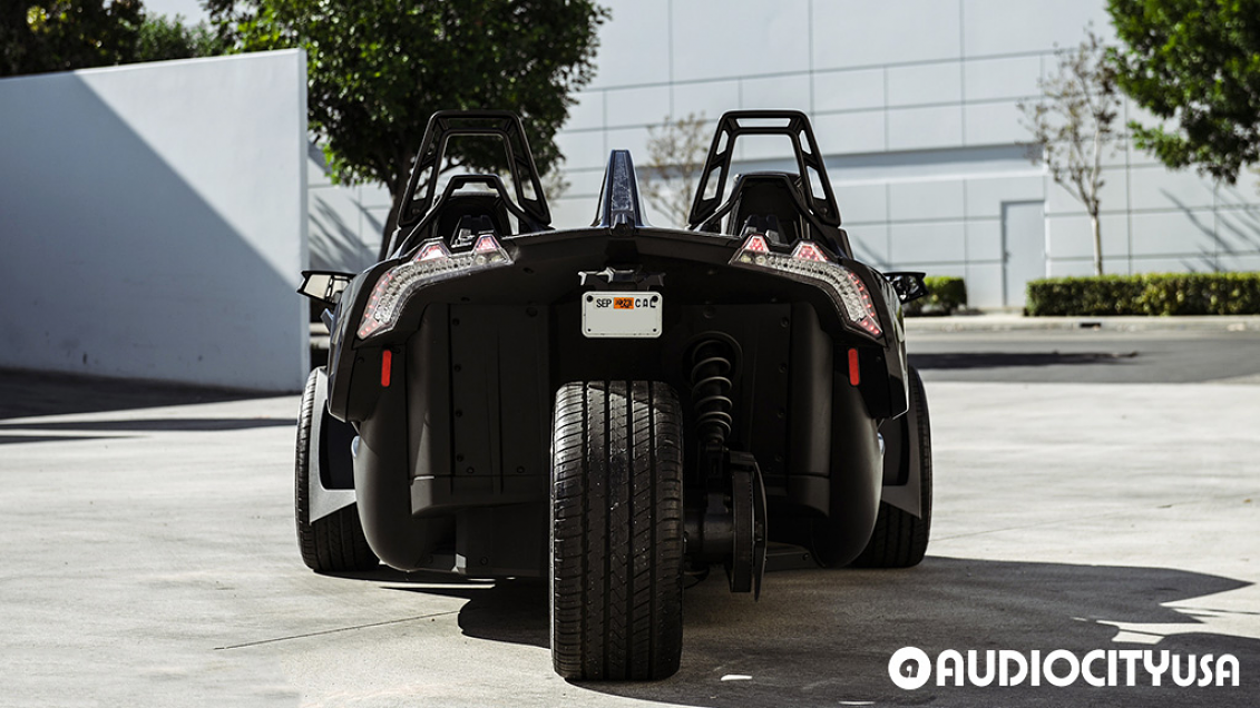 2018 Polaris Slingshot on 20" Rennen Wheels CSL 7 Bronze with Chrome ...