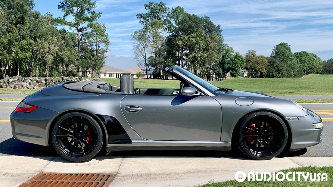 2006 Porsche 911 on 19" Rohana Wheels RFX2 Matte Black | Gallery ...