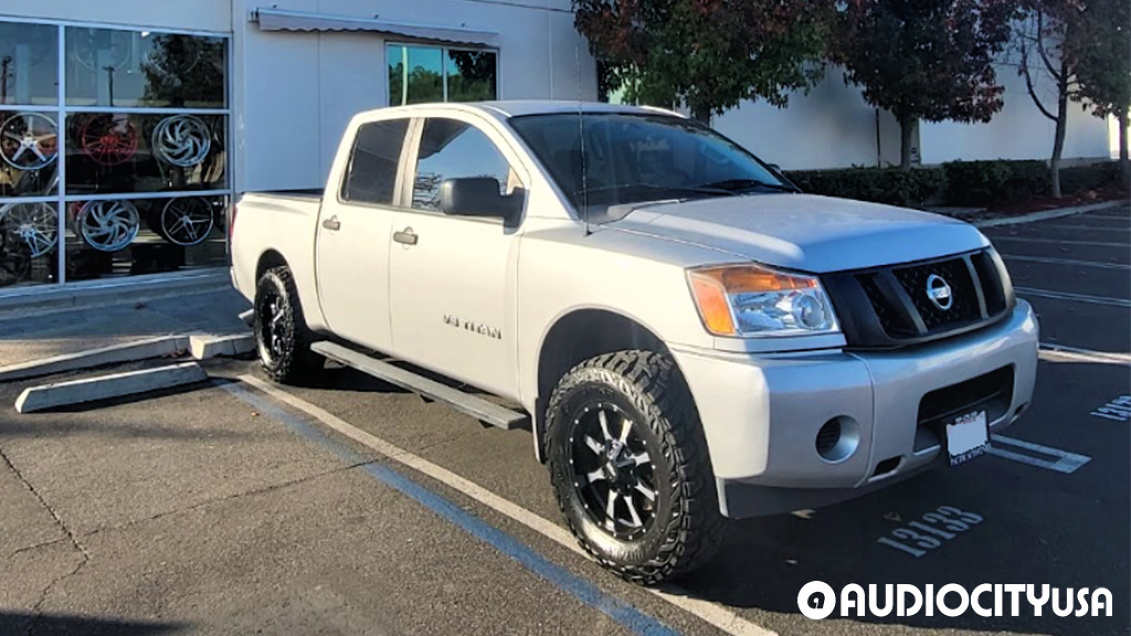 2015 Nissan Titan Moto Metal MO970 17 inch Wheels | Gallery | AudioCityUSA