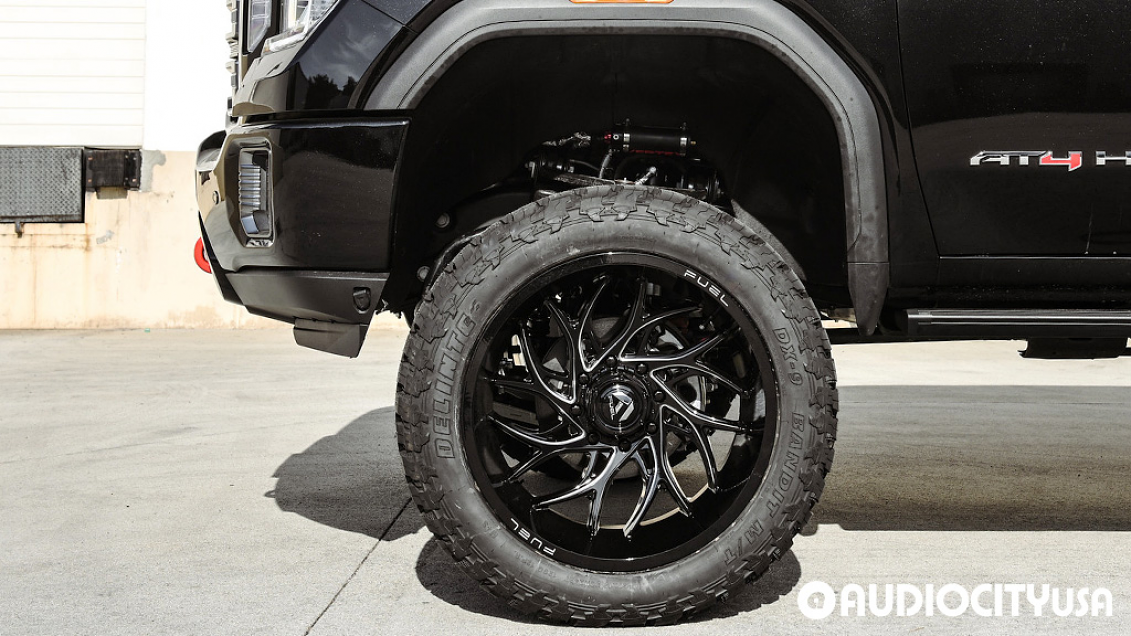 2022 GMC Sierra 1500 on 24" Fuel Off-Road Wheels D741 Runner Gloss ...