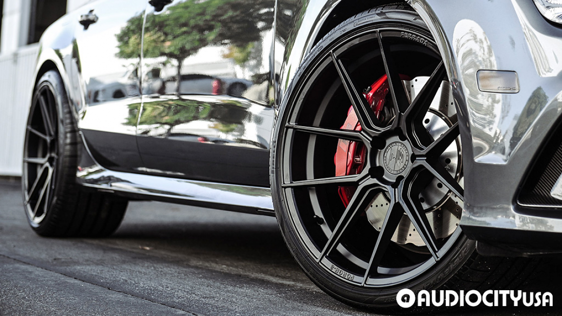 2016 Audi RS7 on 21" Ferrada Wheels F8-FR8 Matte Black | Gallery ...
