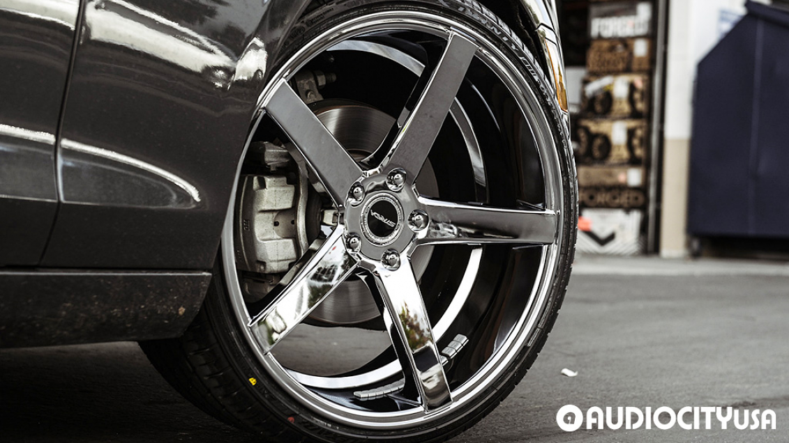 2014 Cadillac ATS on 20" Strada Wheels Perfetto Chrome | Gallery ...