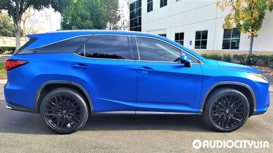 2017 Lexus RX Series on 22" Lexani Wheels Aries Gloss Black | Gallery ...