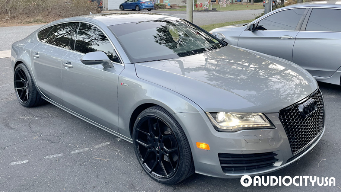 2013 Audi A7 on 20" Giovanna Wheels Haleb Gloss Black | Gallery ...