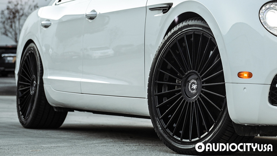 2015 Bentley Flying Spur on 22" Road Force Wheels RF22 Gloss Black ...