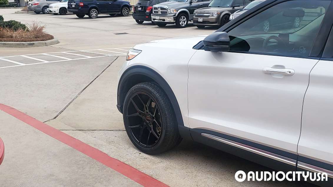 2021 Ford Explorer on 22" Giovanna Wheels Haleb Gloss Black | Gallery ...