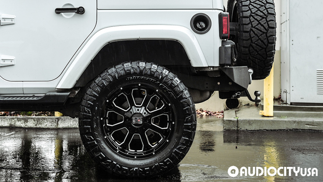 2017 Jeep Wrangler XD XD825 Buck 20 inch Wheels | Gallery | AudioCityUSA