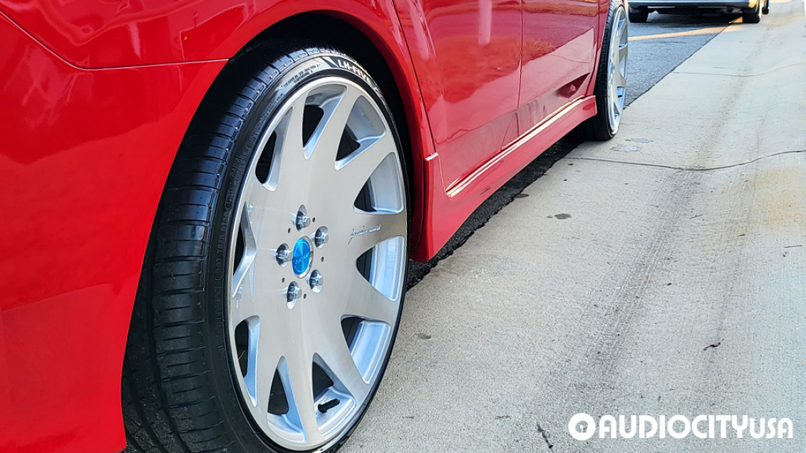 2012 Acura TSX on 20" MRR Wheels HR3 Silver Machined | Gallery ...