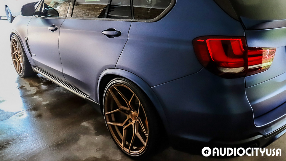 2016 BMW X5 on 22" Rohana Wheels RFX11 Brushed Bronze | Gallery ...