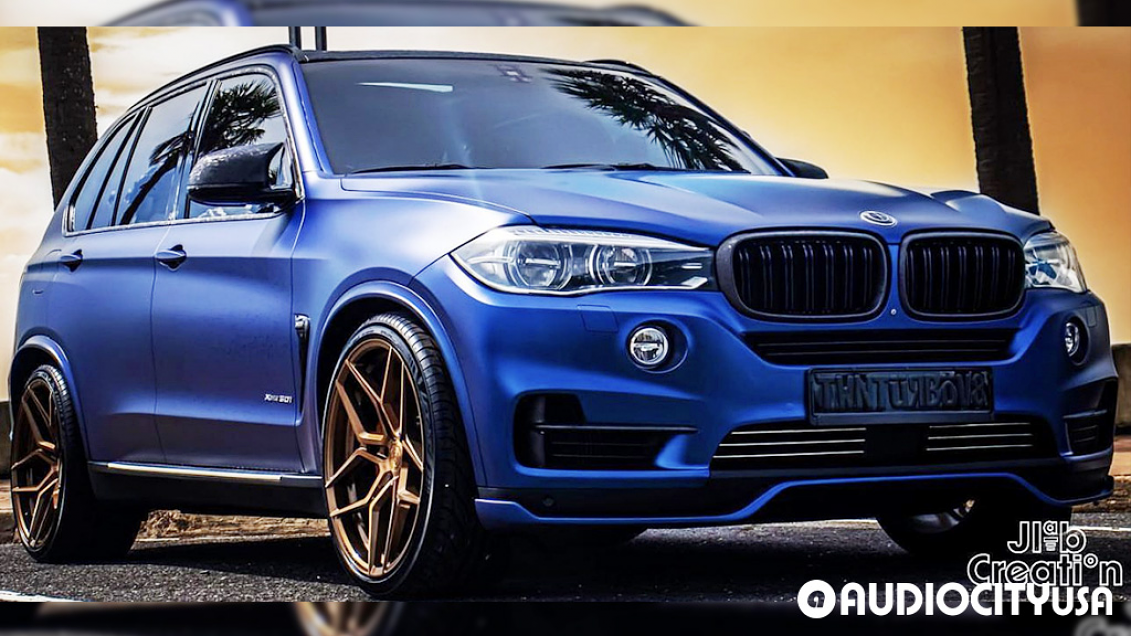 2016 BMW X5 on 22" Rohana Wheels RFX11 Brushed Bronze | Gallery ...