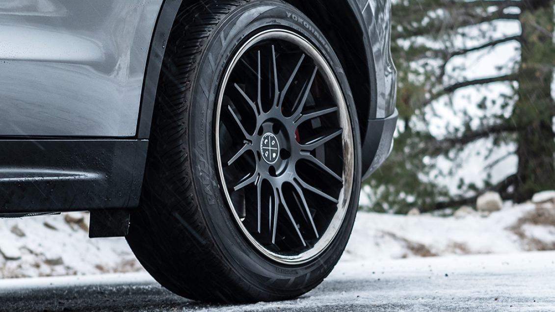 2020 Alfa Romeo Stelvio on 20" Blaque Diamond Wheels BD-27 Satin Black ...