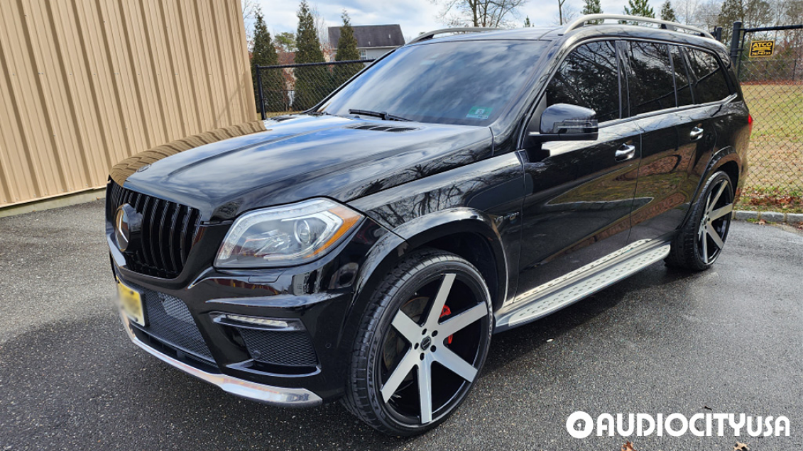 2014 Mercedes-Benz GL-Class on 24" Strada Wheels Coda Gloss Black ...