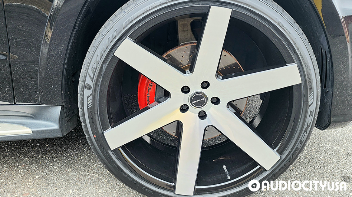 2014 Mercedes-Benz GL-Class on 24" Strada Wheels Coda Gloss Black ...