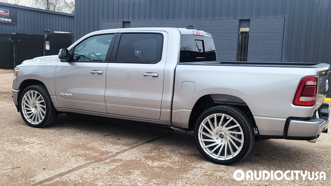 2023 RAM 1500 on 24" Xcess Wheels X02 Brushed Silver | Gallery ...