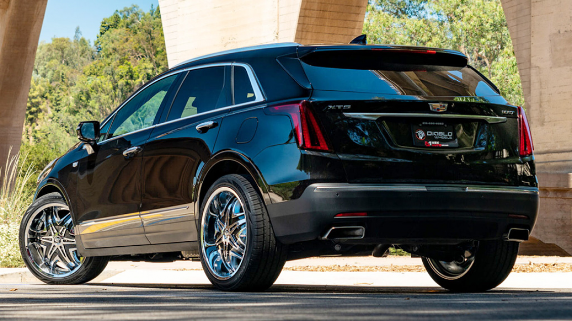 2021 Cadillac XT5 Diablo Elite 22 inch Wheels | Gallery | AudioCityUSA