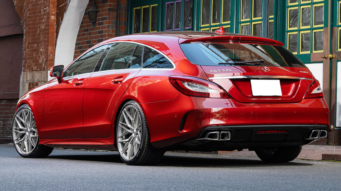 2018 Mercedes-Benz GLS-Class on 20" Rohana Wheels RFX17 Brushed ...