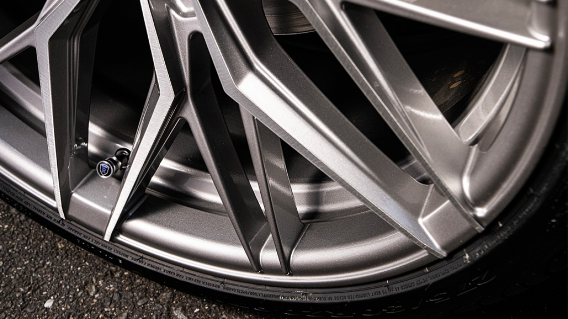 2018 Mercedes-Benz GLS-Class on 20" Rohana Wheels RFX17 Brushed ...