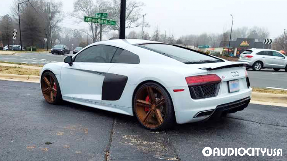 2017 Audi R8 on 20" Verde Wheels VFF03 Bronze | Gallery | AudioCityUSA