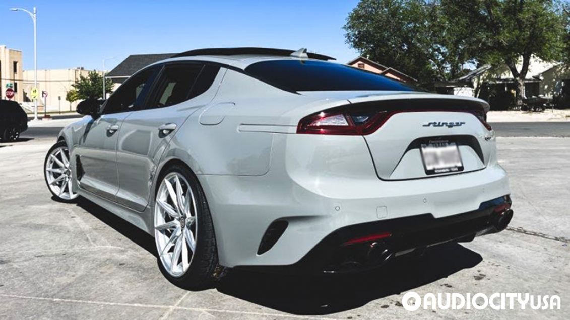 2020 KIA Stinger on 20" Brada Wheels CX2 Silver Brushed | Gallery ...