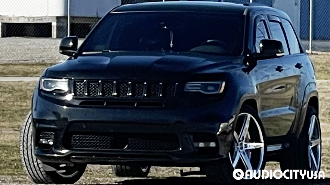 2017 Jeep Grand Cherokee SRT on 22" Lexani Wheels R-Four Chrome | Gallery | AudioCityUSA