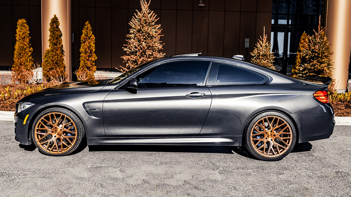 2017 BMW M4 on 20" Rohana Wheels RFX10 Brushed Bronze | Gallery ...