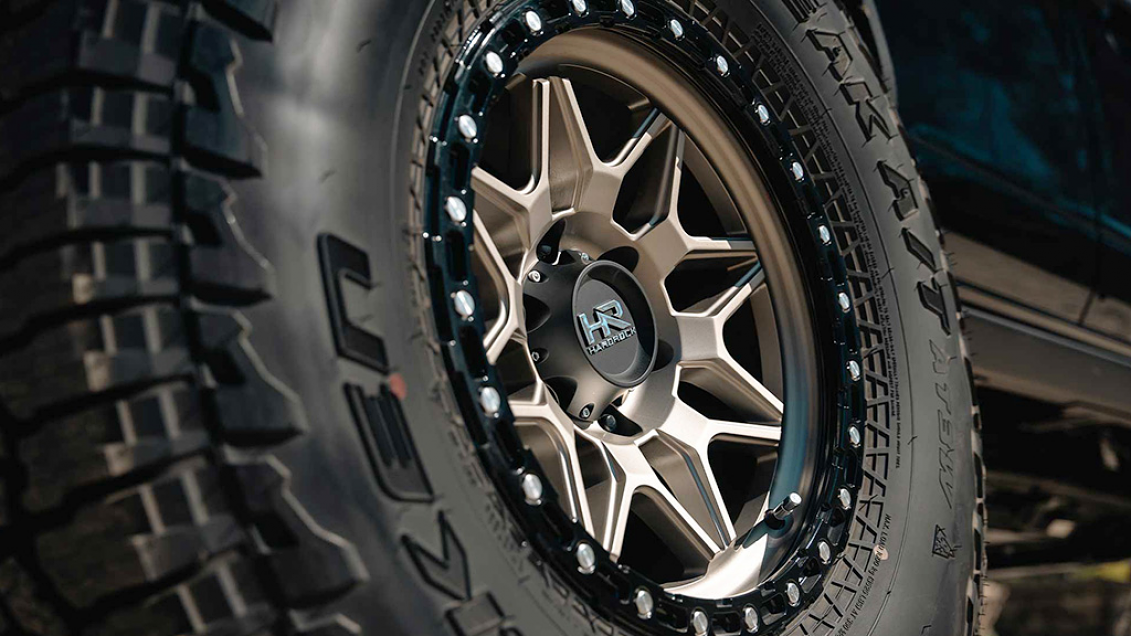 2023 Ford Bronco Hardrock H105 17 inch Wheels | Gallery | AudioCityUSA