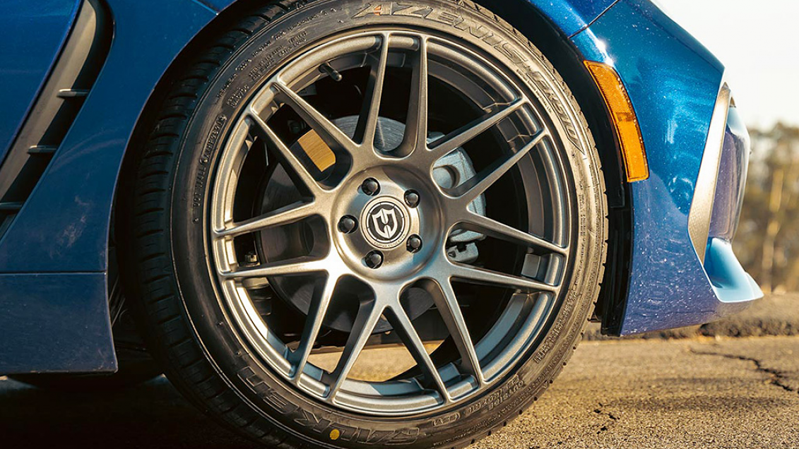 2022 Subaru BRZ on 18" Curva Wheels CFF300 Gunmetal | Gallery ...