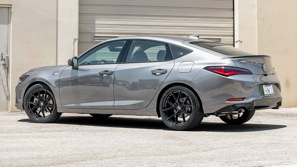2023 Acura Integra on 19" Curva Wheels CFF70 Gloss Black | Gallery ...