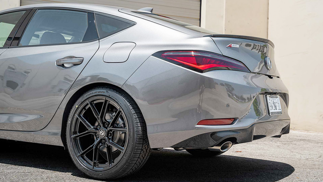 2023 Acura Integra on 19" Curva Wheels CFF70 Gloss Black | Gallery ...