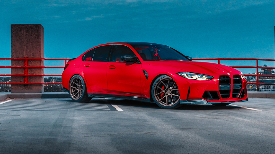 2023 BMW M3 on 20" Ferrada Wheels F8-FR8 Matte Bronze | Gallery ...