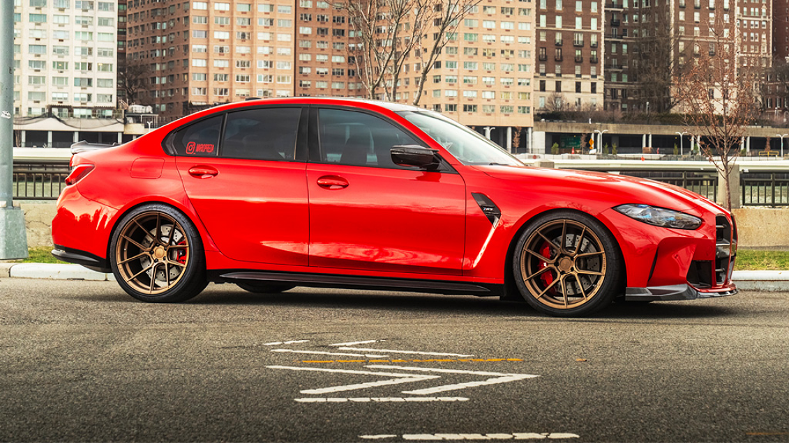 2023 BMW M3 on 20" Ferrada Wheels F8-FR8 Matte Bronze | Gallery ...