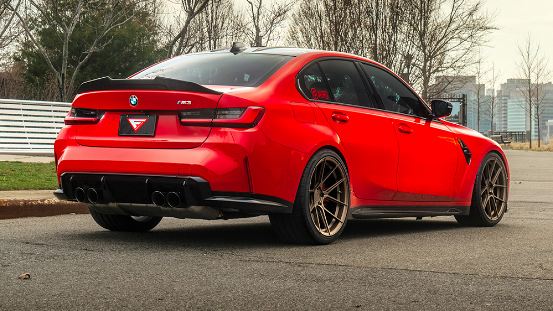 2023 BMW M3 on 20" Ferrada Wheels F8-FR8 Matte Bronze | Gallery ...