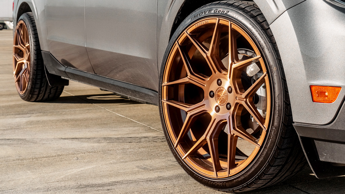 2023 Ford Maverick on 22" Ferrada Wheels FT3 Brushed Cobre | Gallery ...