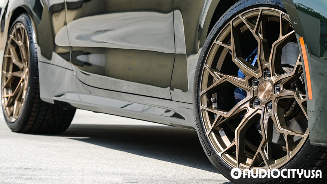 2022 BMW 4 Series on 20" Stance Wheels SF10 Brushed Dual Bronze ...