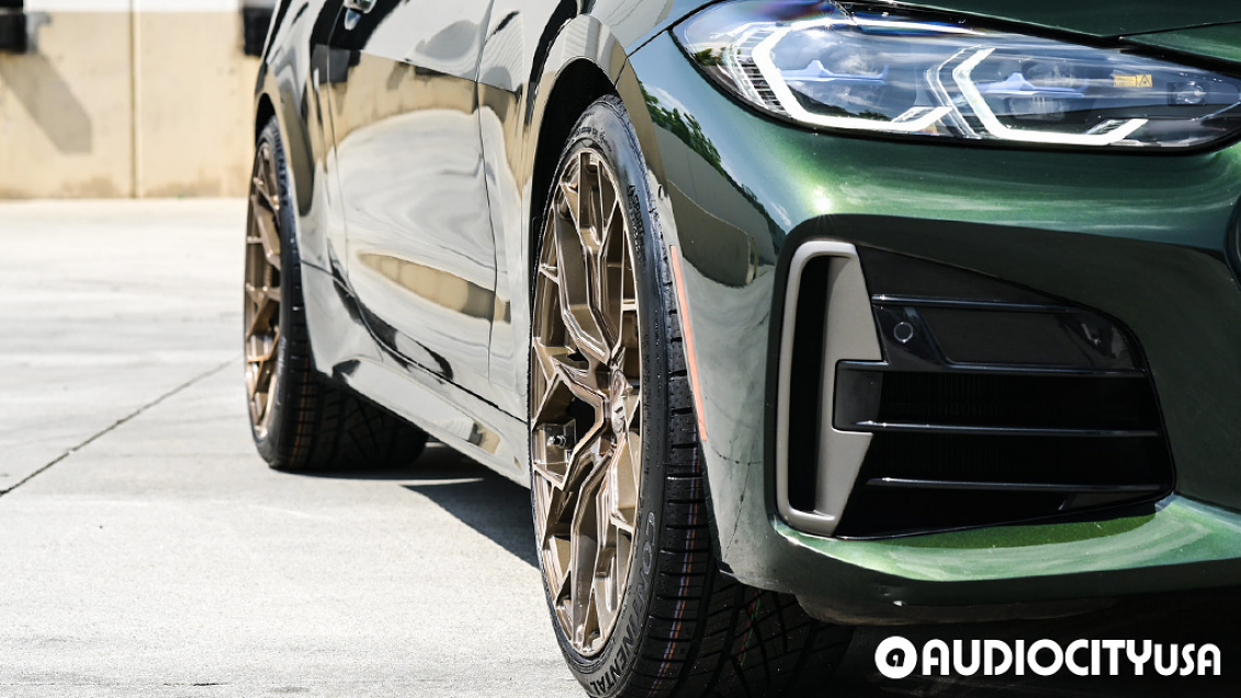 2022 BMW 4 Series on 20" Stance Wheels SF10 Brushed Dual Bronze ...