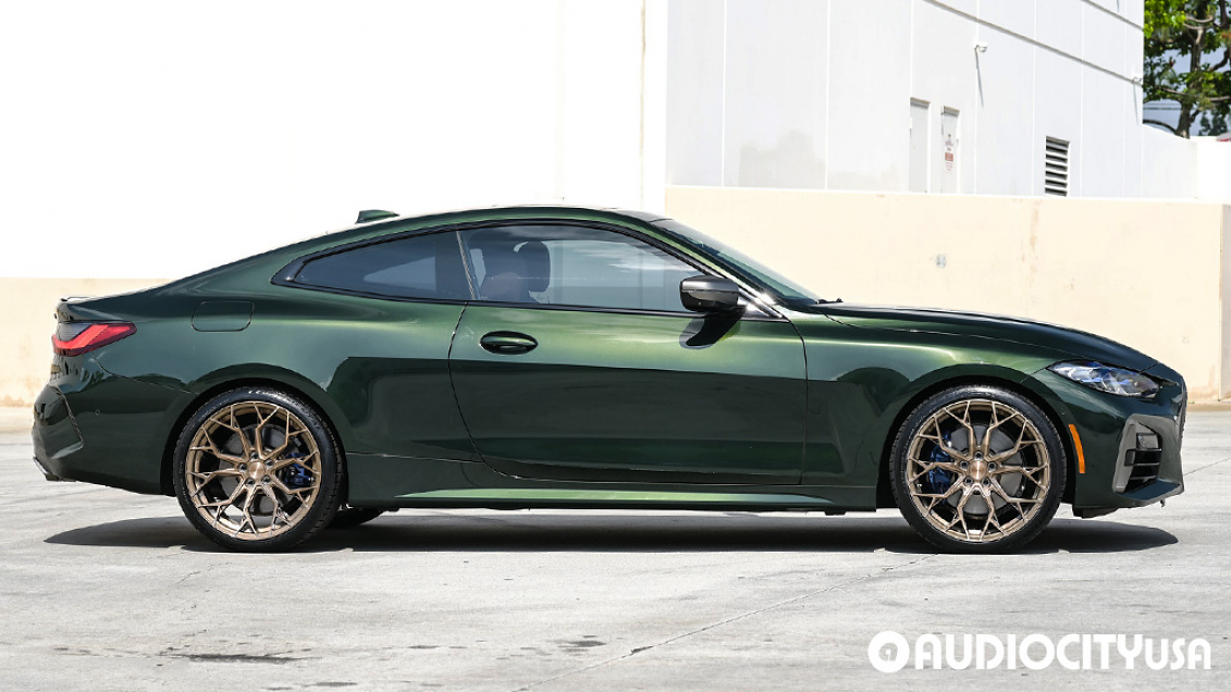 2022 BMW 4 Series on 20" Stance Wheels SF10 Brushed Dual Bronze ...