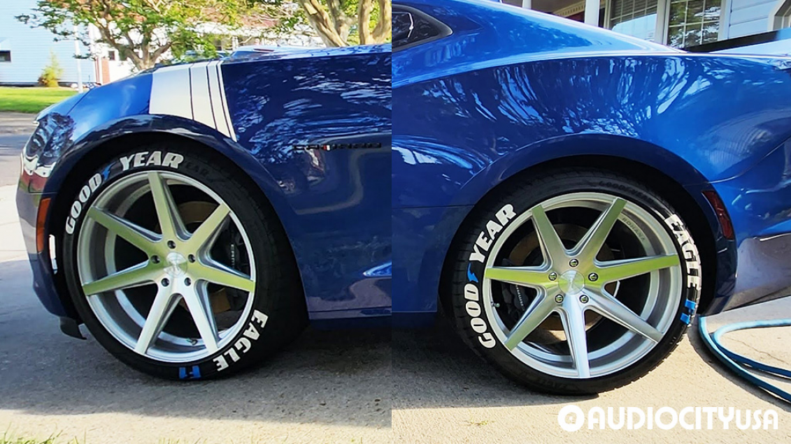 2021 Chevrolet Camaro 2SS on 20" Rohana Wheels RC7 Machined Silver ...