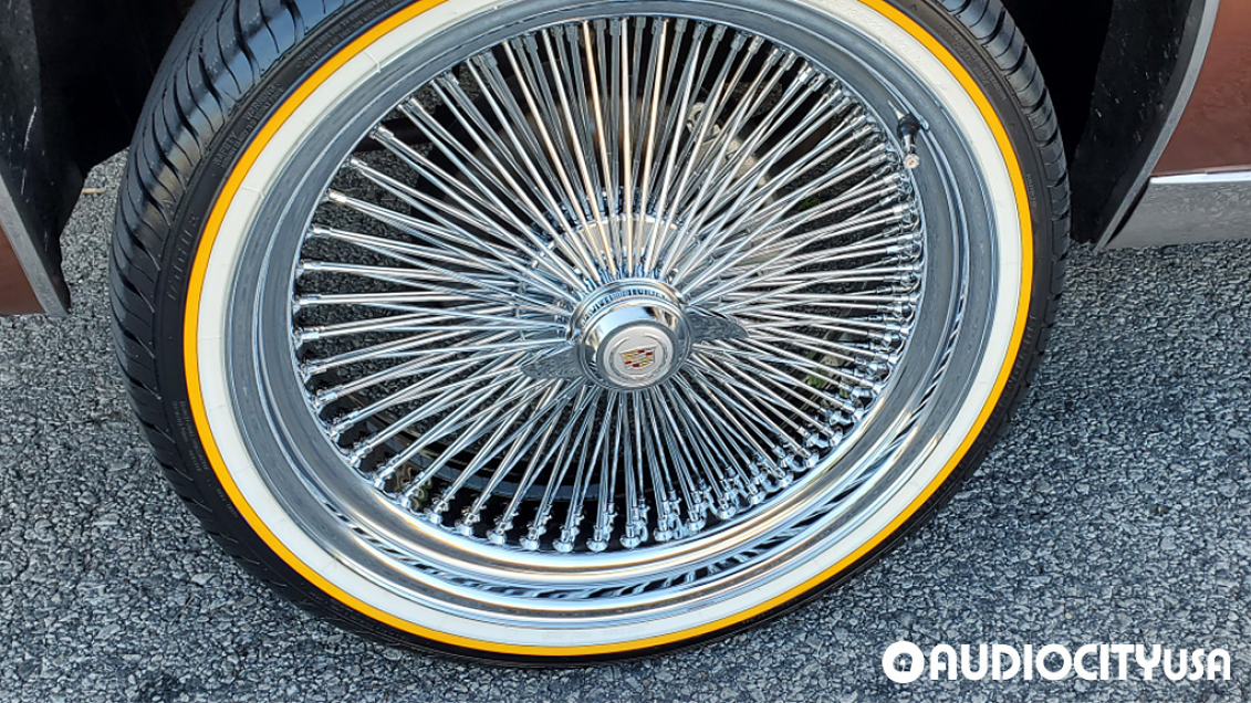 1979 Cadillac Fleetwood Brougham LA Wire Standard 150-Spoke Straight ...