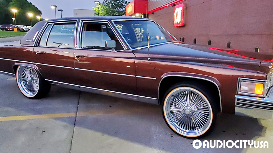 1979 Cadillac Fleetwood Brougham LA Wire Standard 150-Spoke Straight ...